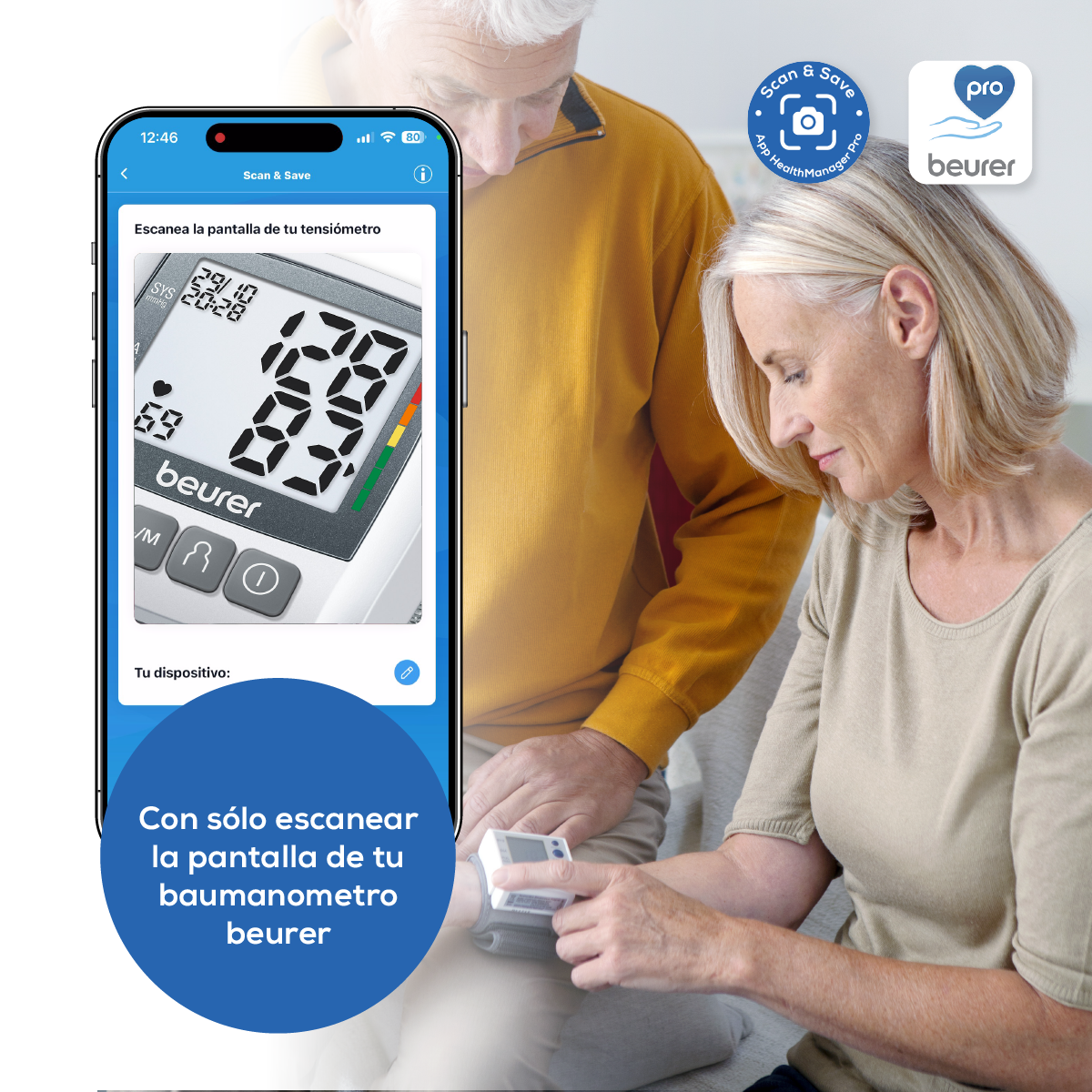 Baumanómetro Digital de muñeca con medición de pulso y presión arteria – HERGOM MEDICAL