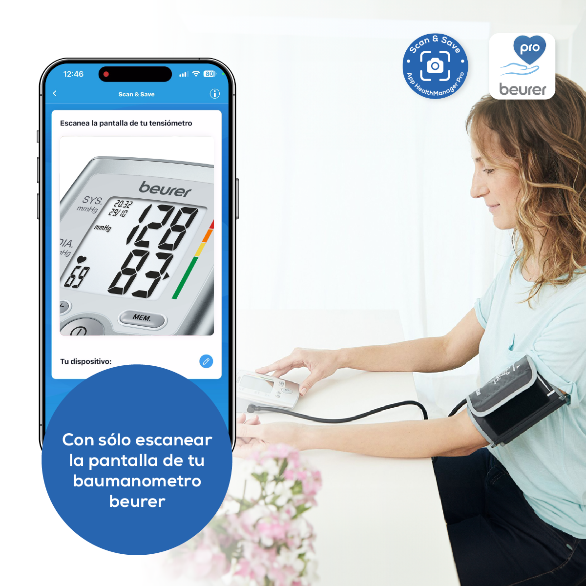 Baumanómetro digital de brazo BM35, medidor de presión arterial y puls – HERGOM MEDICAL