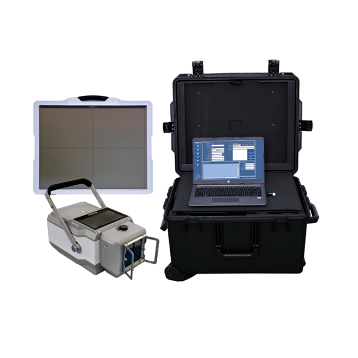 Equipo de rayos X con pantalla táctil para radiografía portátil - Marc ...
