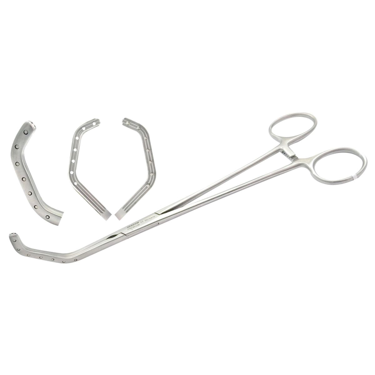 Pinza Clamp Bronquial | Acero Inoxidable Alemán de Alta Calidad | Herg ...