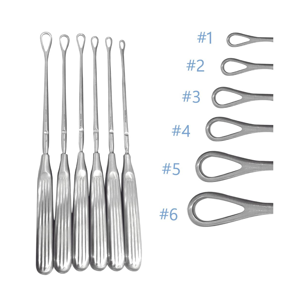 Set de Legras Cortantes Hergom Premium | Acero inoxidable Alemán de al ...