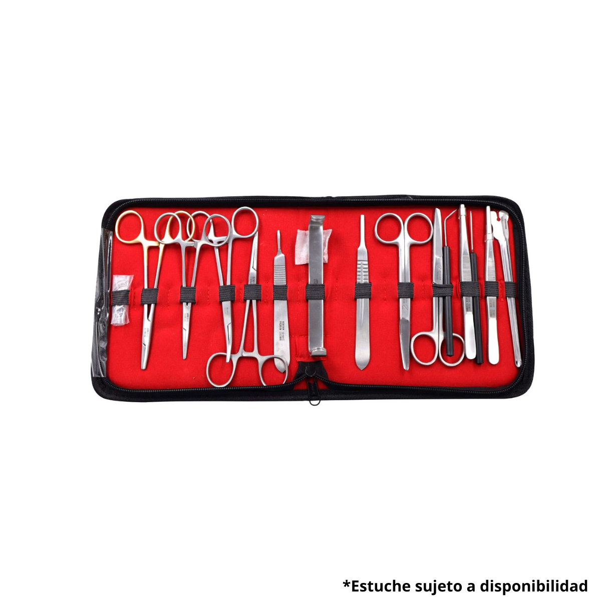 Estuche de disección de 16 piezas Hergom Premium | Acero inoxidable Al ...