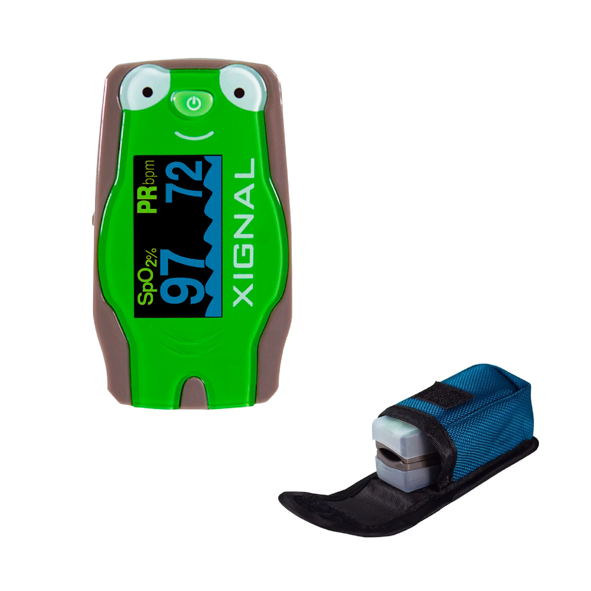 Oxímetro digital de pulso / pulsioxímetro de uso pediátrico con estuch ...