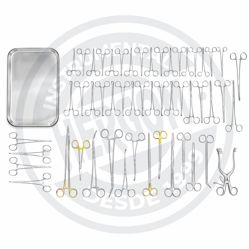 Set de Instrumental para Cirugía Vascular de 50 piezas - Marca Hergom ...