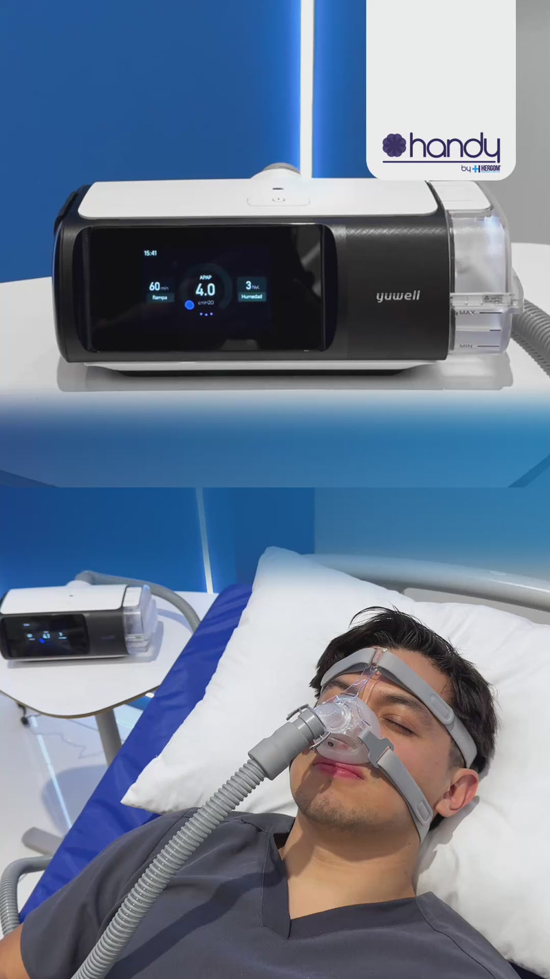 CPAP Automático Silencioso 27 dBA con Rampa Gradual | Marca Handy ...